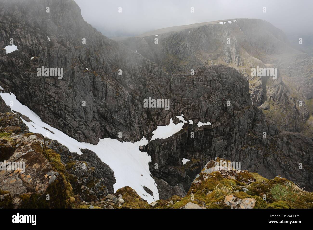 Beautiful Mountains in dramatic Scottish scenery Stock Photo - Alamy