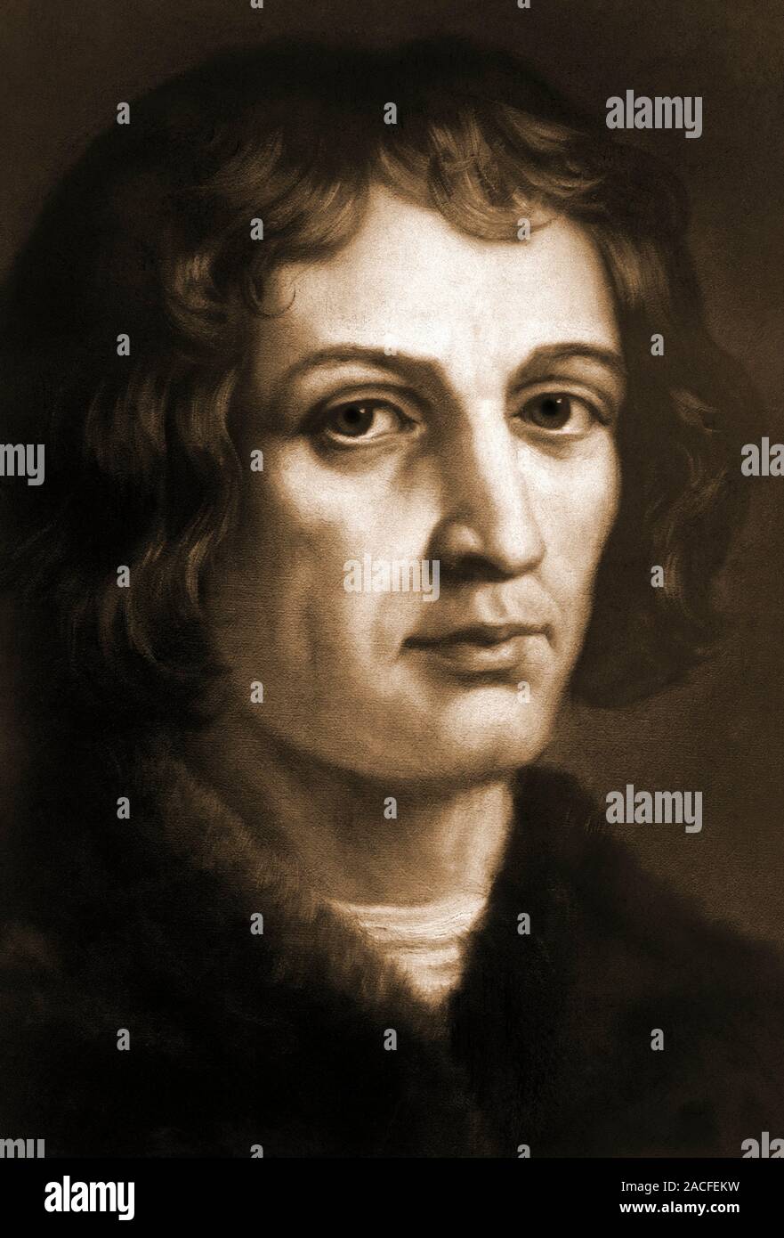 Nicolaus Copernicus (1473-1543), Polish astronomer. Copernicus was the ...