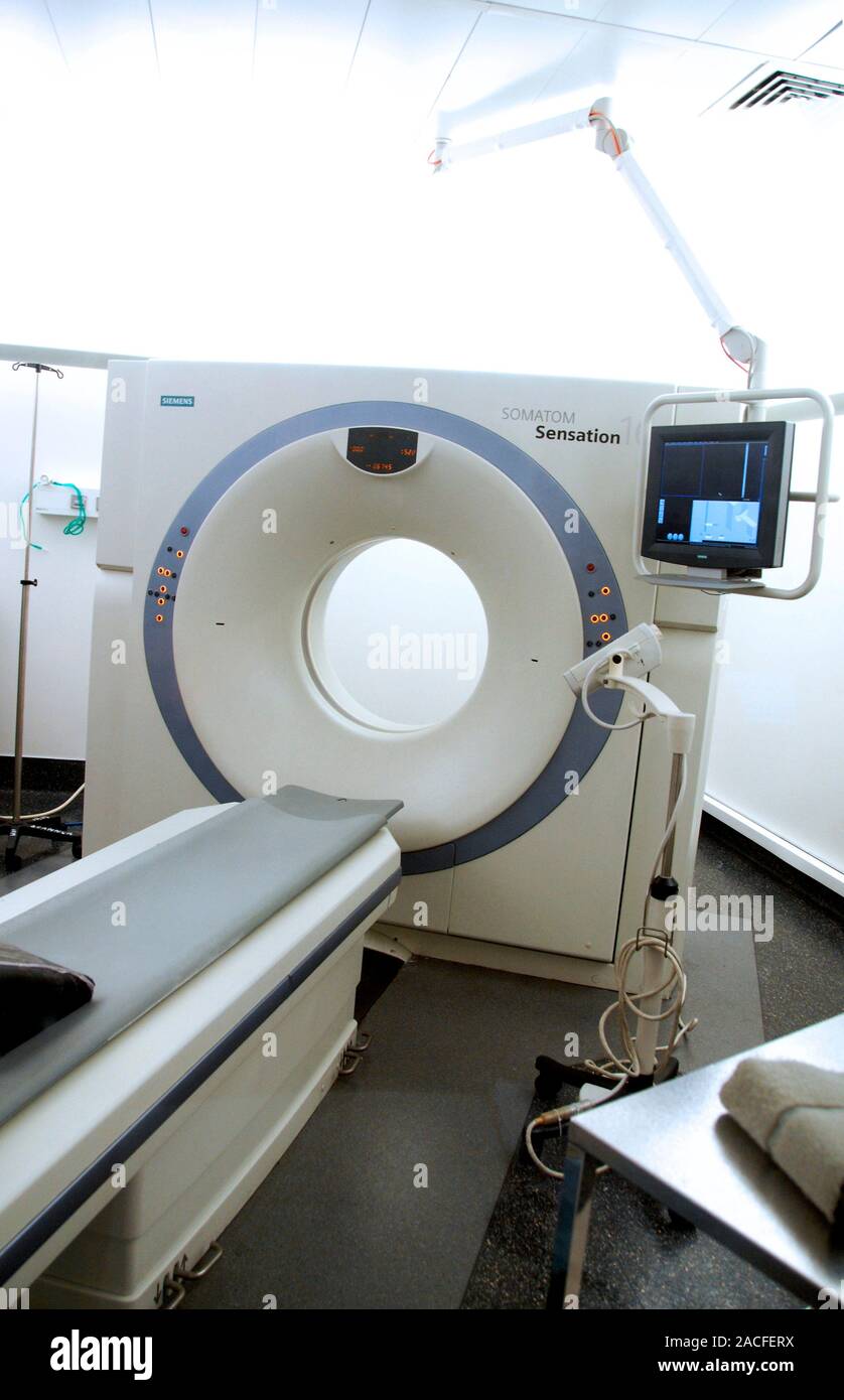 CT scanner. Computed tomography (CT) scanning uses X-rays to produce ...