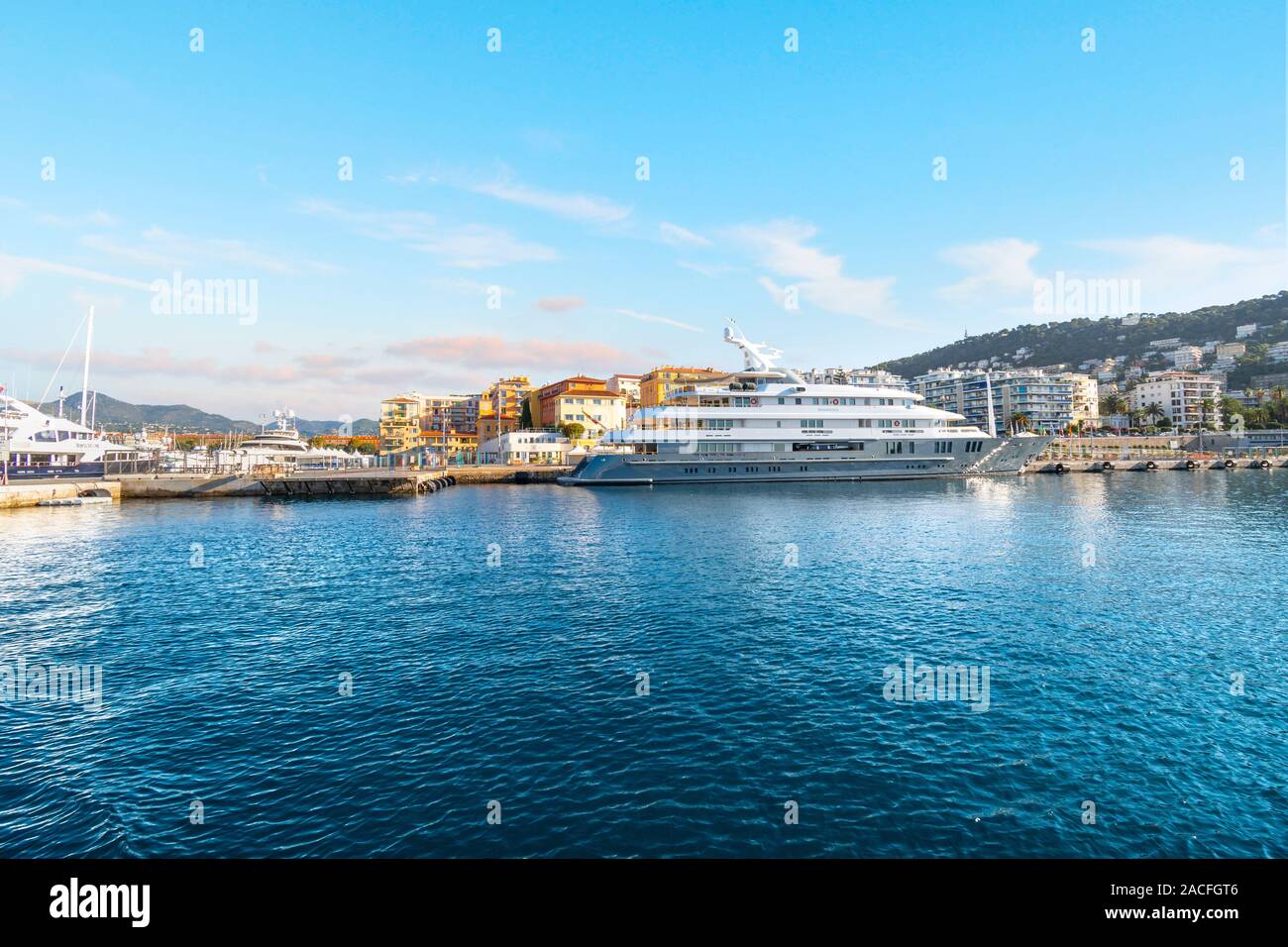 Nice yacht port hi-res stock photography and images - Alamy