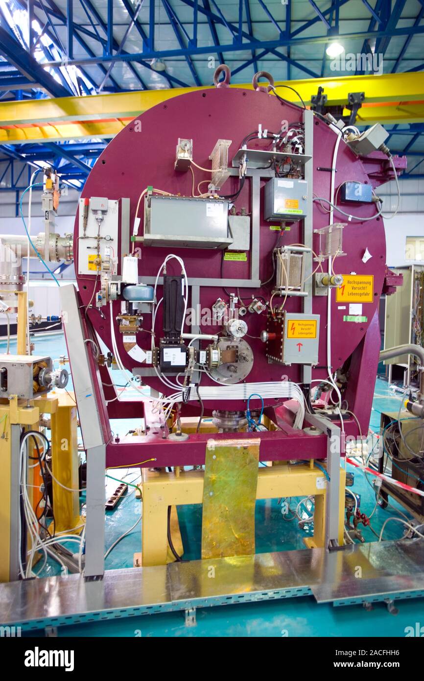 SESAME microtron particle accelerator. Microtron particle accelerator (BESSY 1) donated by ...