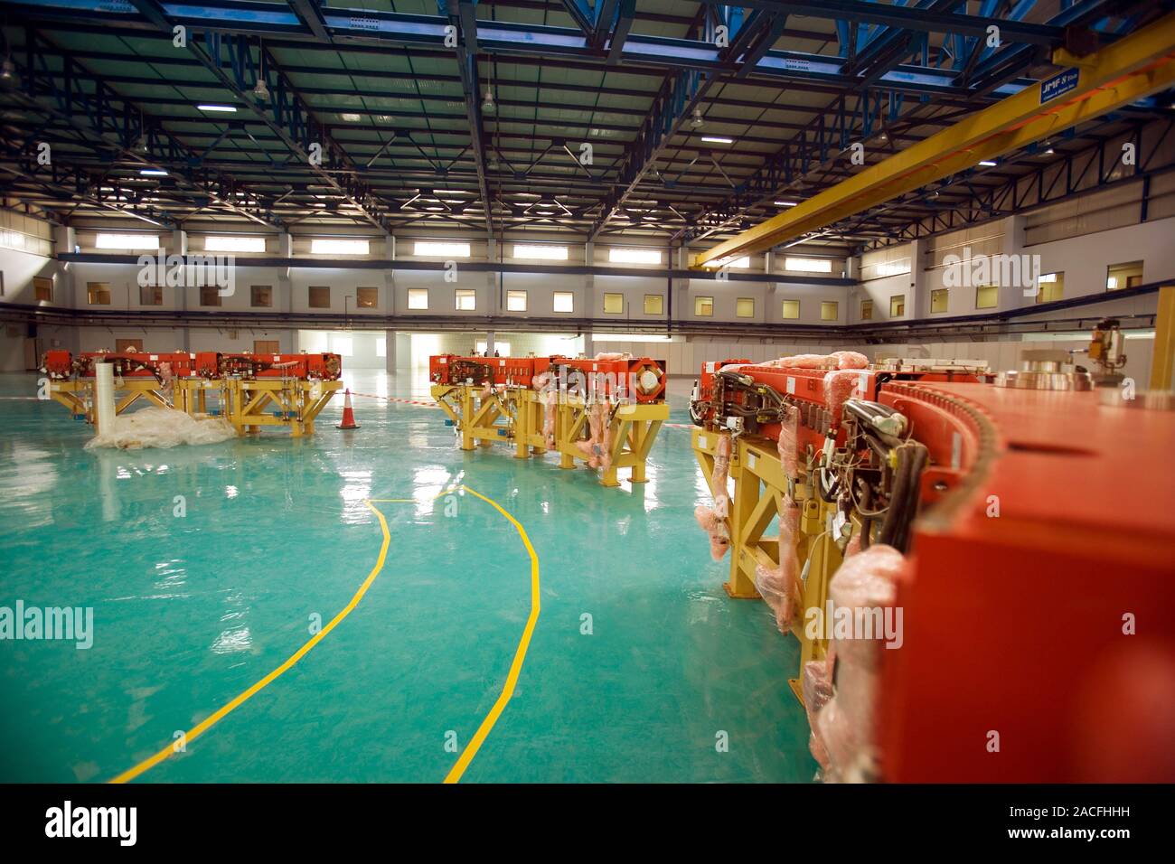 SESAME microtron particle accelerator. Microtron particle accelerator ...