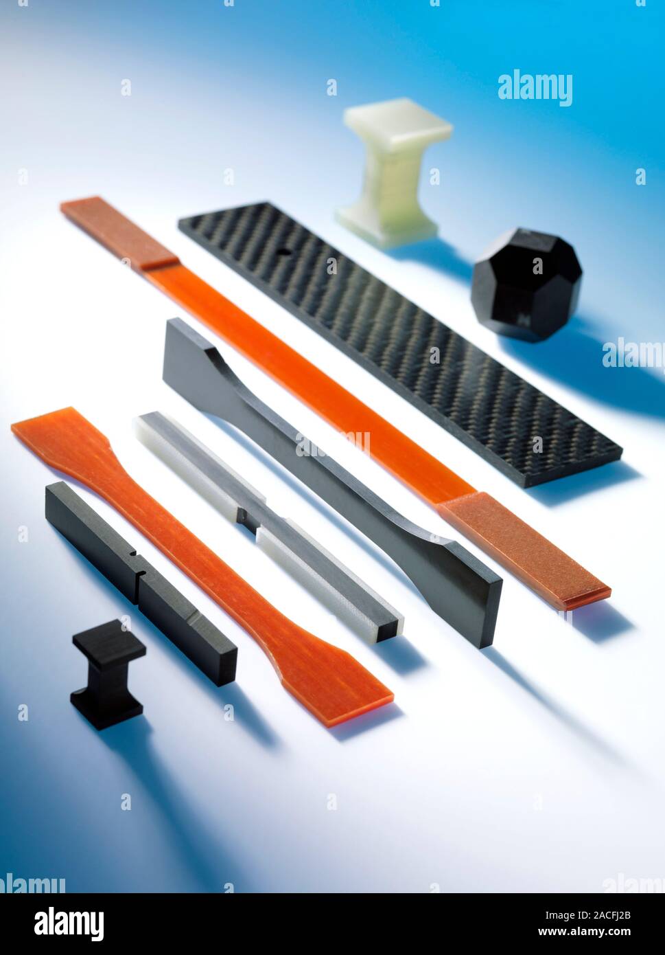 Failure analysis test samples. These samples, known as test coupons ...