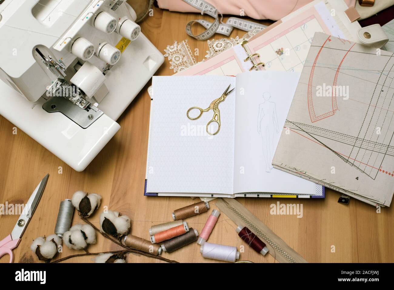 Table top sewing machine sewing machine hi-res stock photography and ...