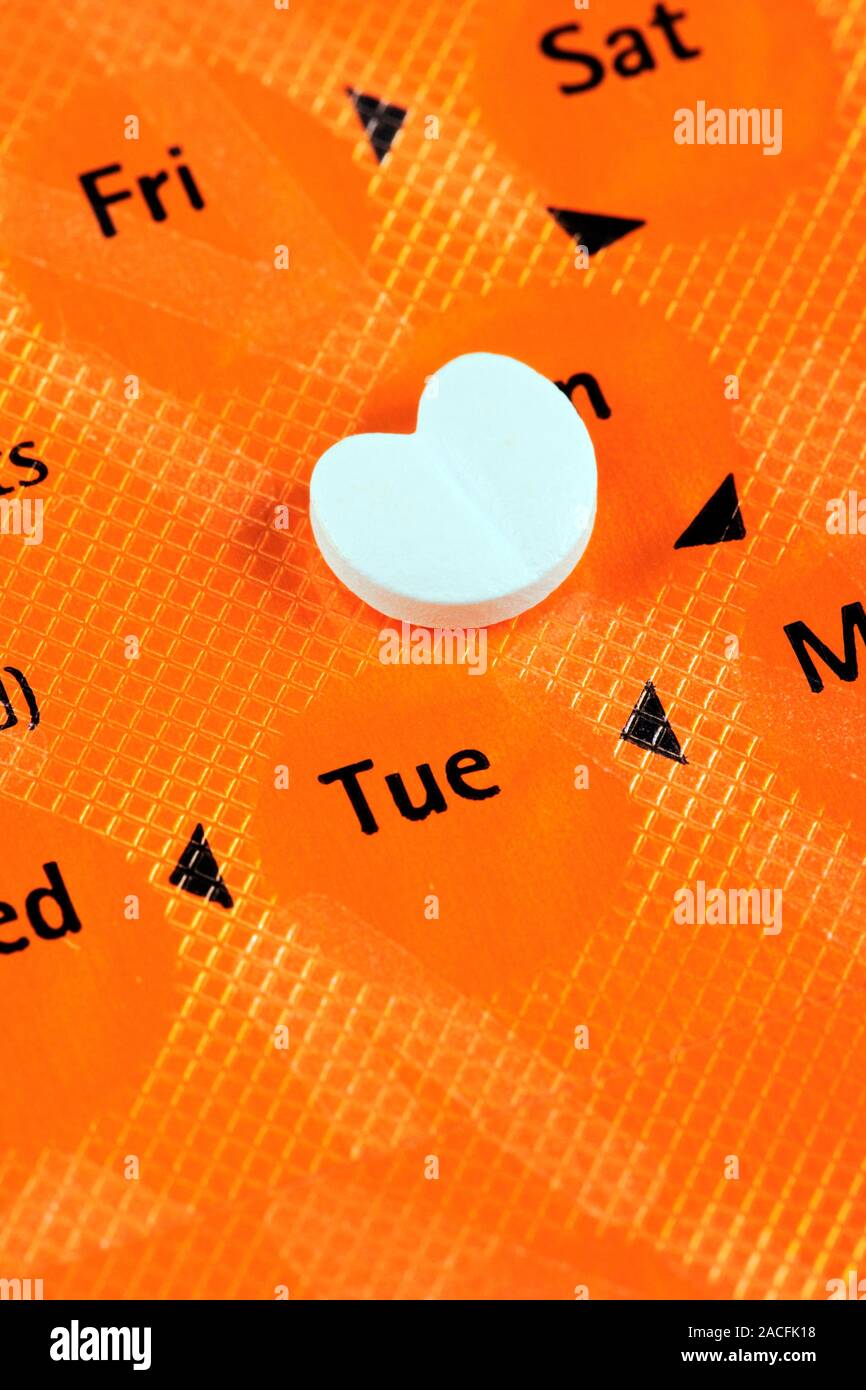 Bisoprolol (Cardicor) 2.5mg tablet on blister pack. Bisoprolol ...