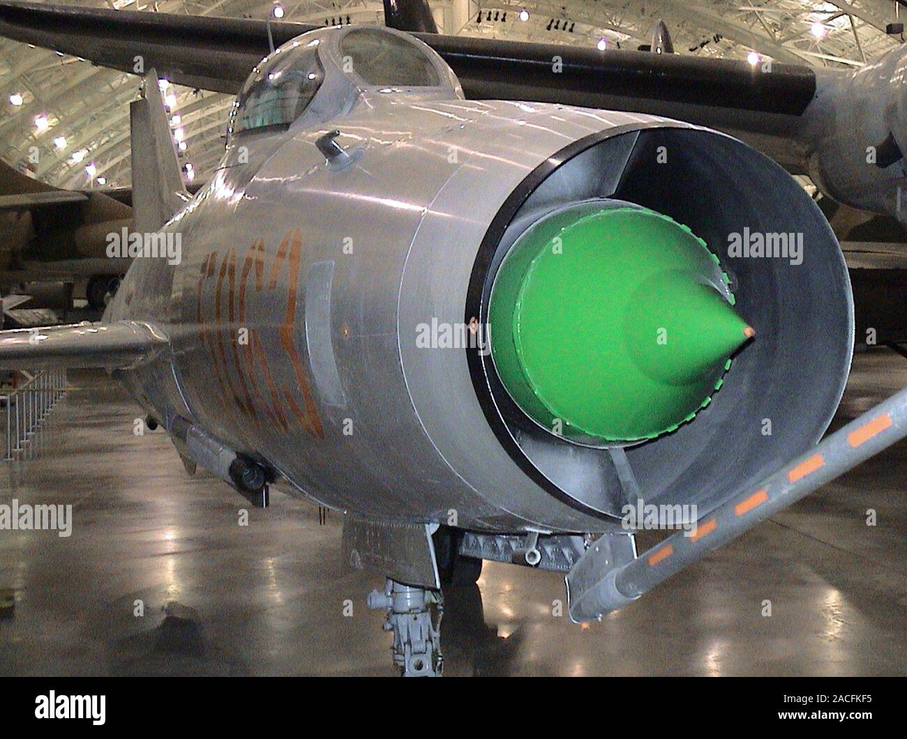 Soviet MIG-21. This supersonic fighter aircraft was used in conflicts ...