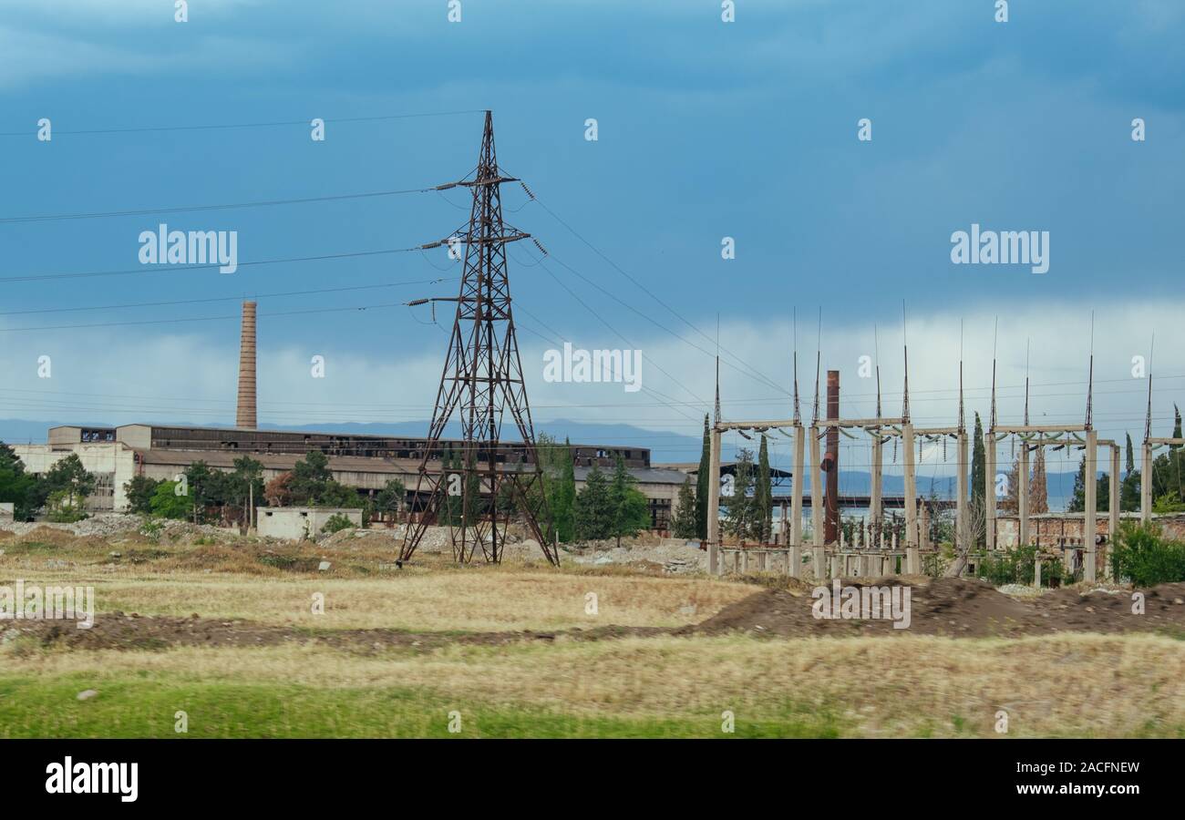Georgia power electrical substation hi-res stock photography and images ...