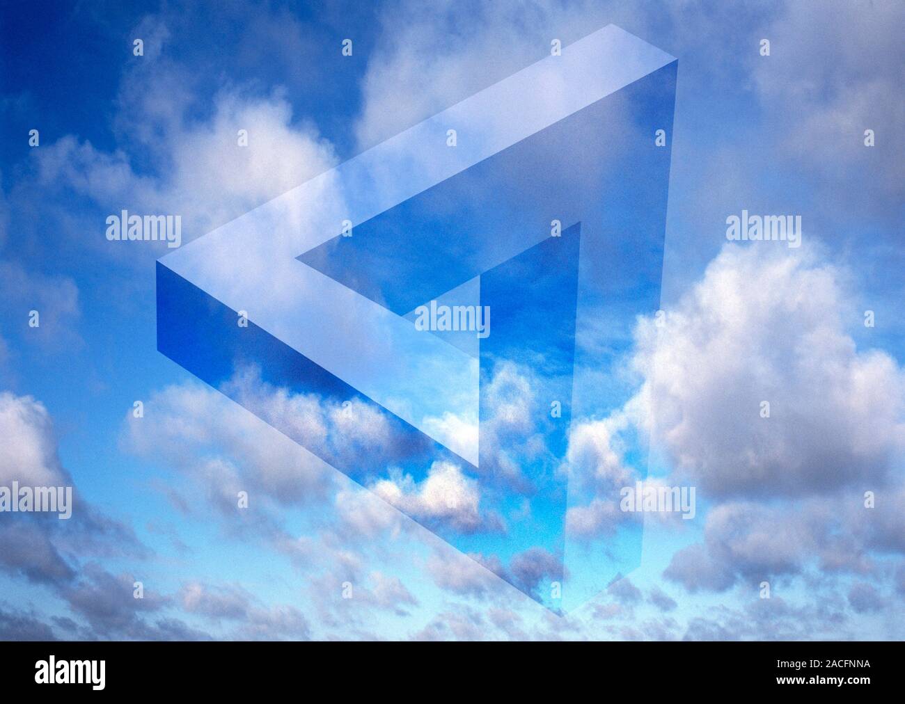 Alternate dimensions, conceptual artwork. Computer artwork of a ...