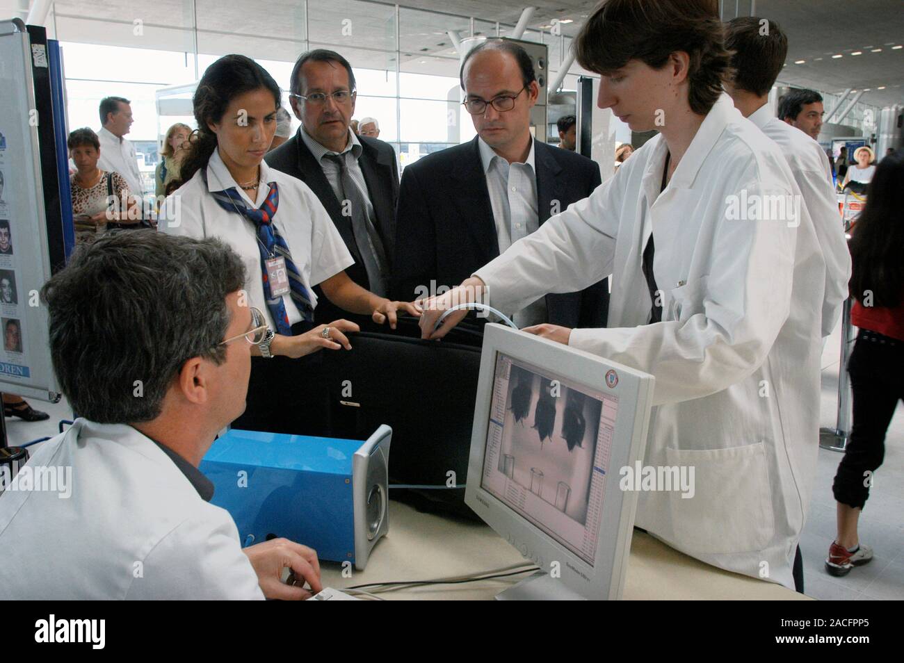 Explosives detection using bees. Researchers working with security ...