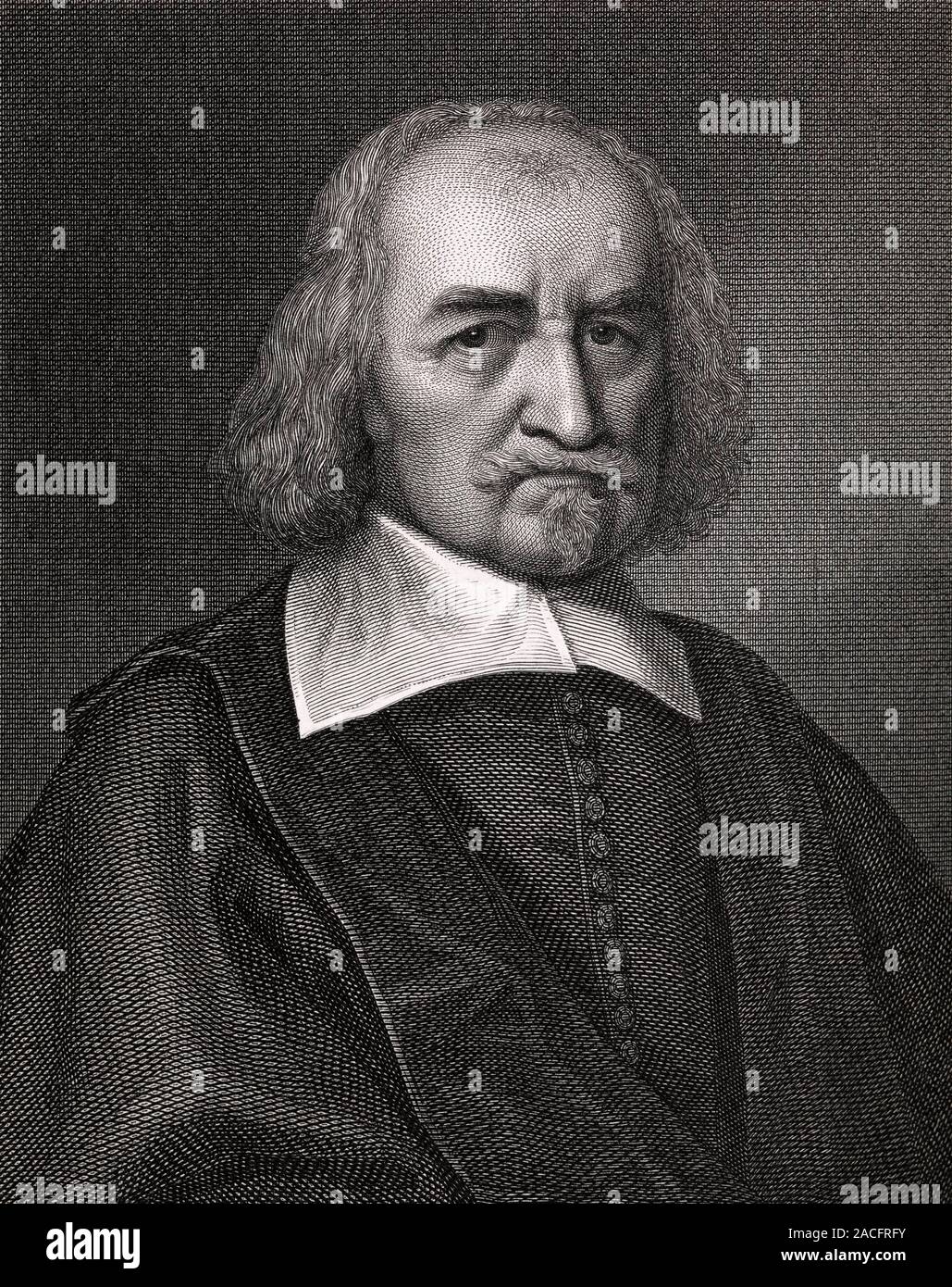 Thomas Hobbes (1588-1679), English philosopher. Hobbes led a sheltered ...