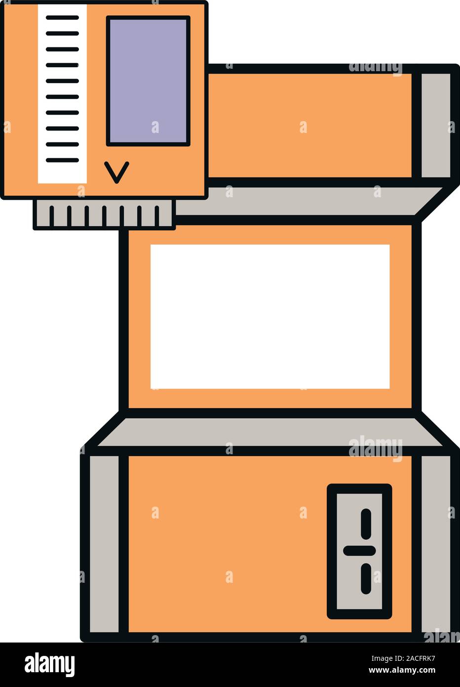 video game retro machine icon Stock Vector Image & Art - Alamy