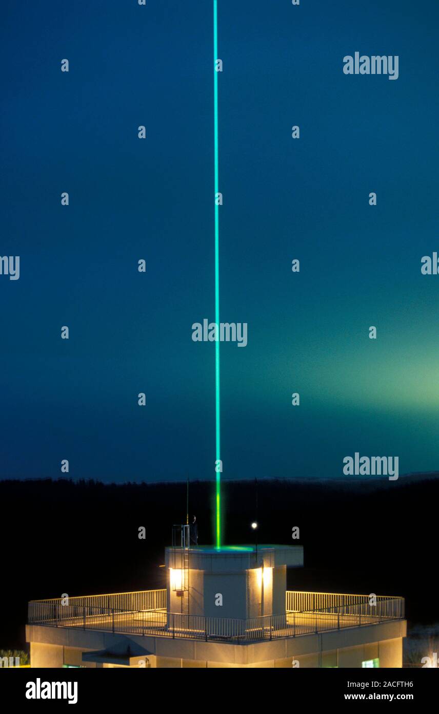 LIDAR laser atmospheric research. LIDAR (Light Detection and Ranging ...