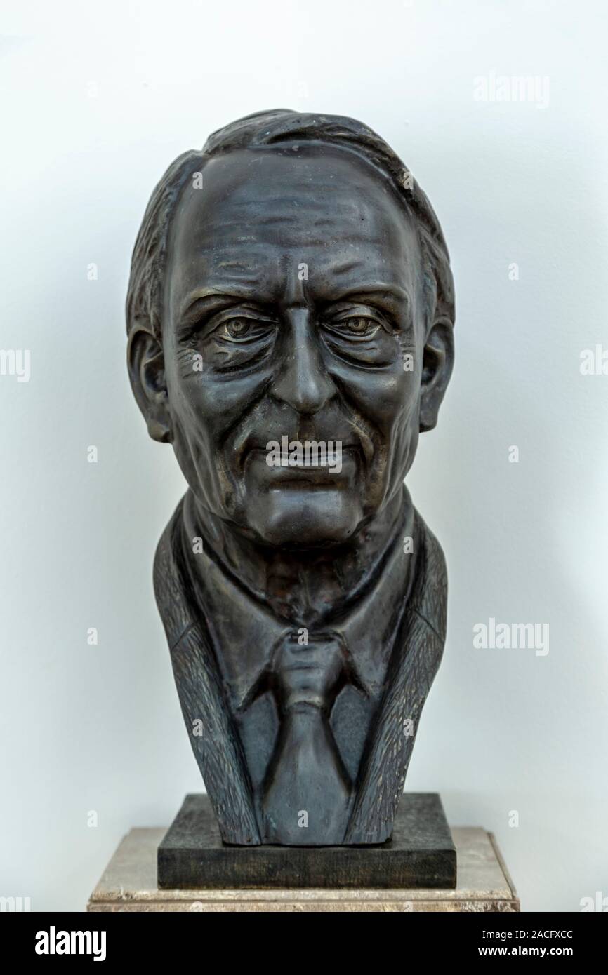 Bust of Luis A. Ferre, Museo de los Proceres, Cabo Rojo, Puerto Rico ...