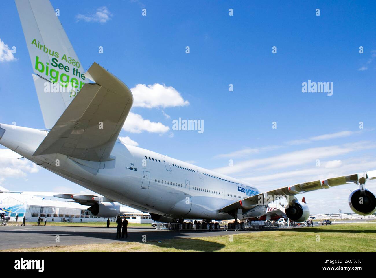 Airbus A380. This is the largest passenger airliner. It measures 73 ...