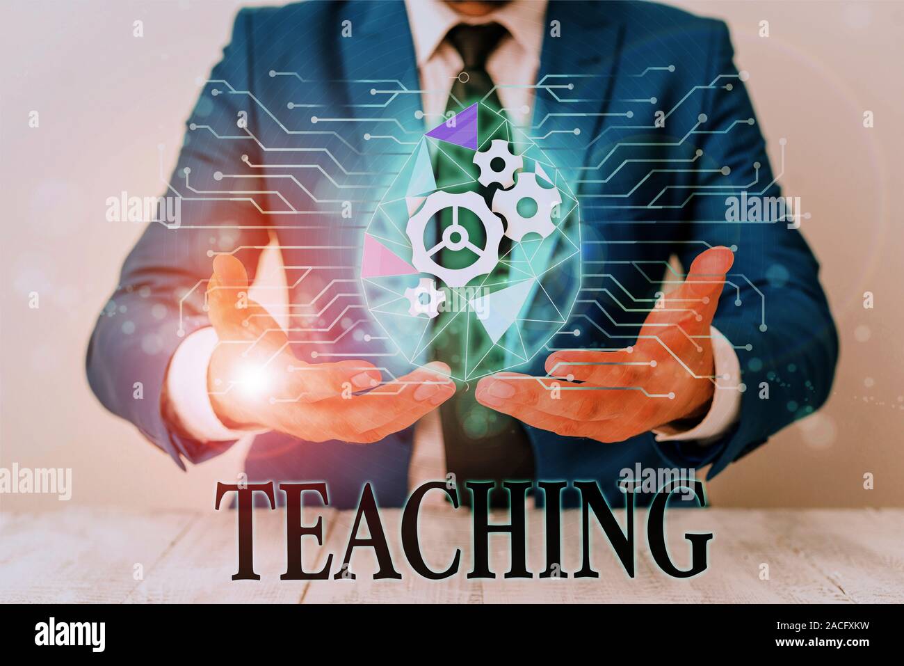 Writing Note Showing Teaching Business Concept For Act Of Giving Information Explaining One