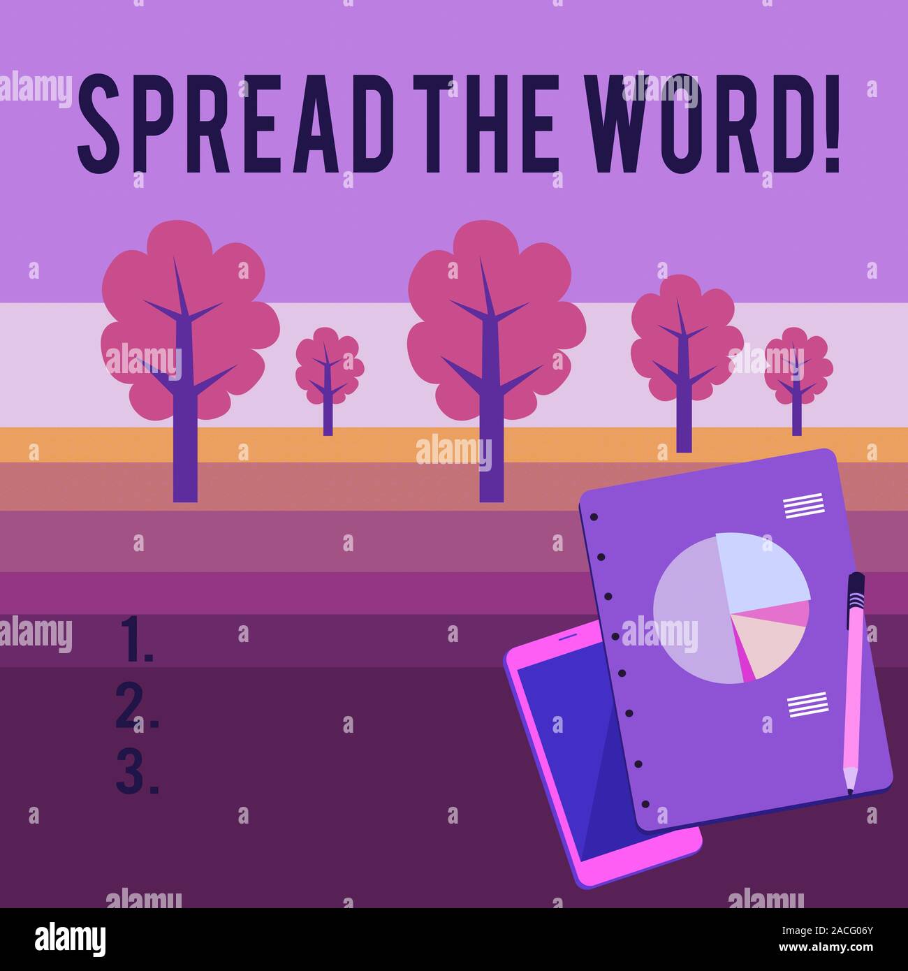 Conceptual hand writing showing Spread The Word. Concept meaning share ...