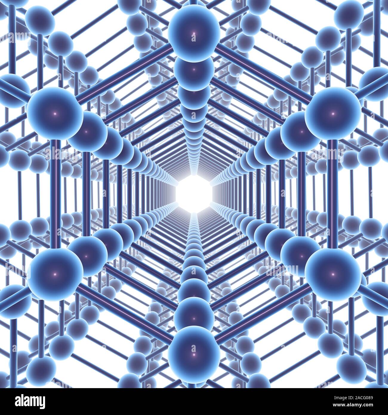 Graphene sheets, computer artwork. Graphene a single layer of graphite ...