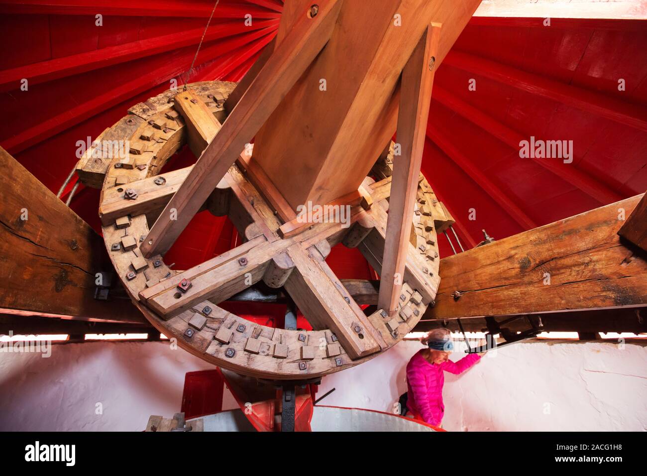 Interior of a windmill hi-res stock photography and images - Alamy