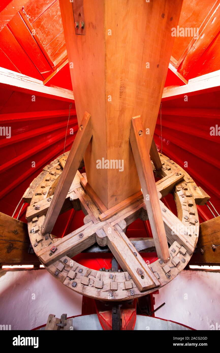 Interior of a windmill hi-res stock photography and images - Alamy