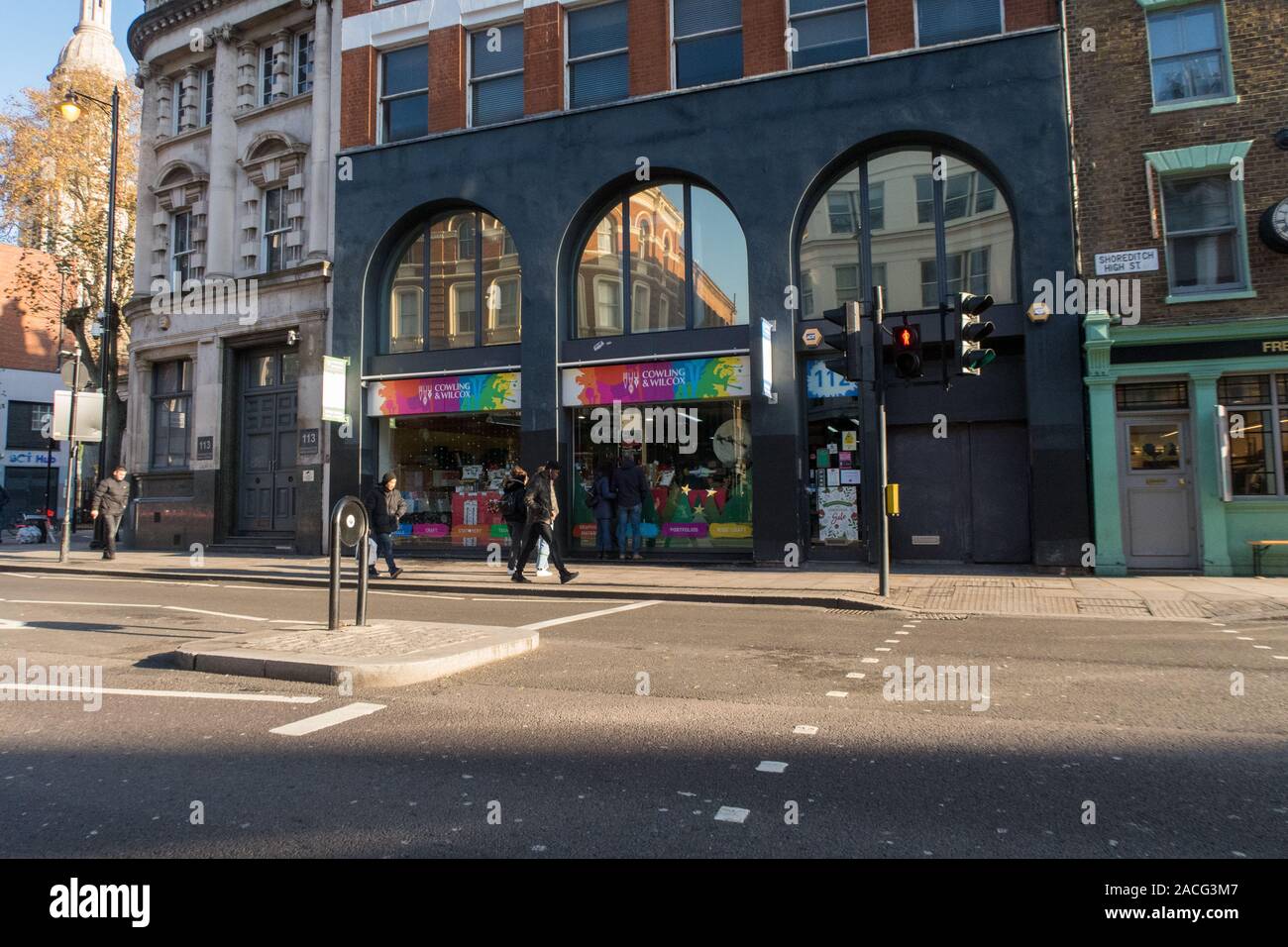 Shoreditch High Street Stock Photo - Alamy