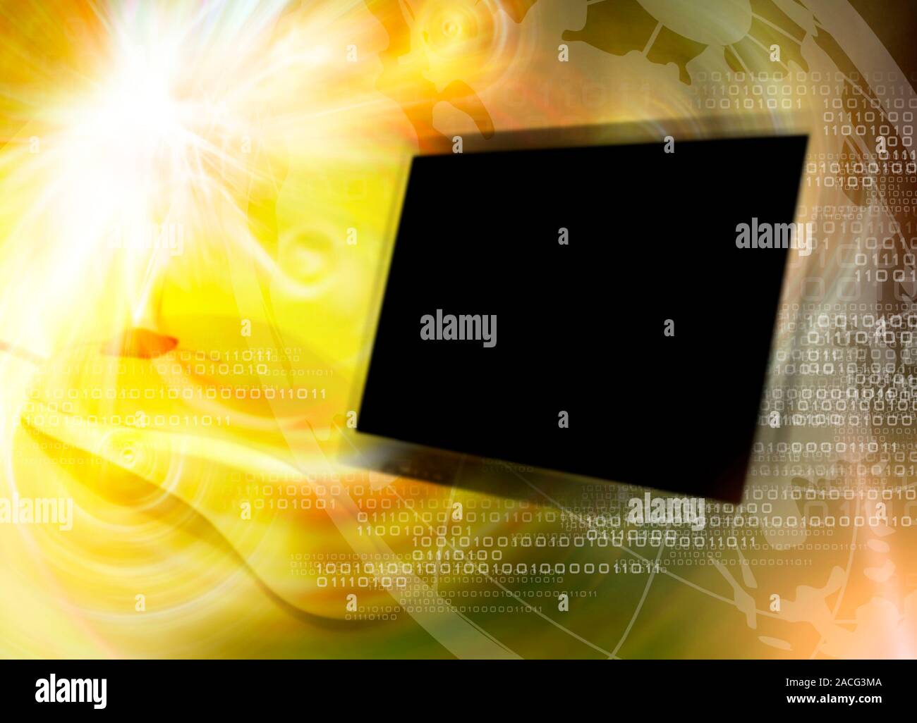 Internet, conceptual artwork Stock Photo - Alamy
