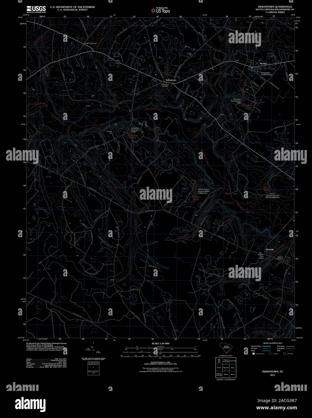Map of indiantown hi-res stock photography and images - Alamy