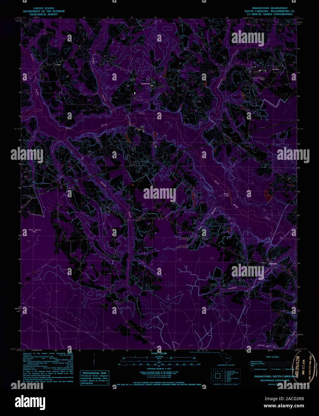 Indiantown map hi-res stock photography and images - Alamy