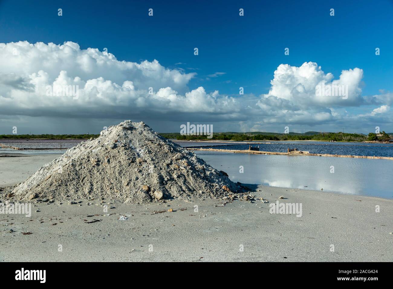 Salinas (salt flats) de Cabo Rojo, Cabo Rojo, Puerto Rico Stock Photo ...
