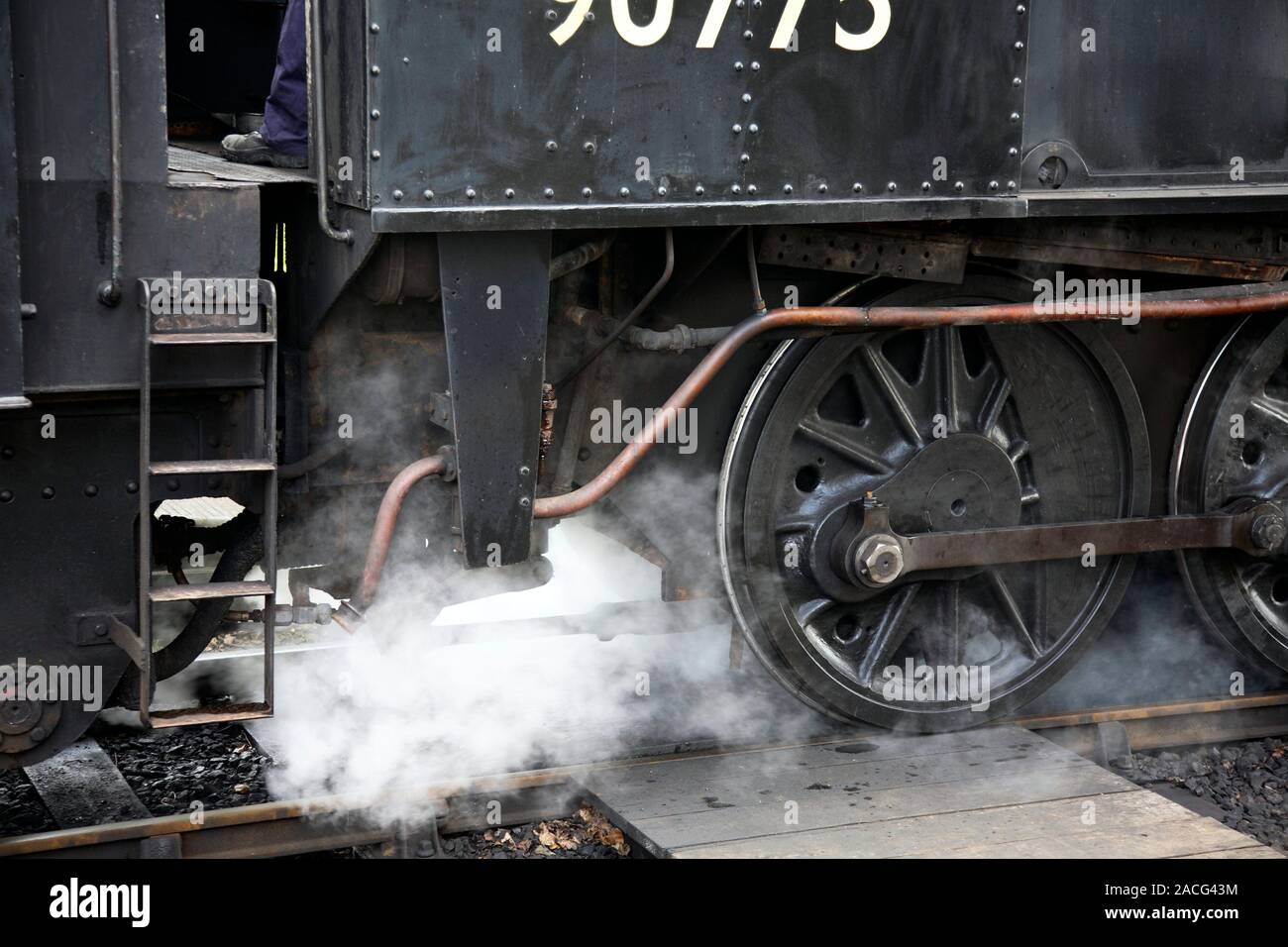 Steam locomotive on the North Norfolk Poppy Line, UK Stock Photo - Alamy