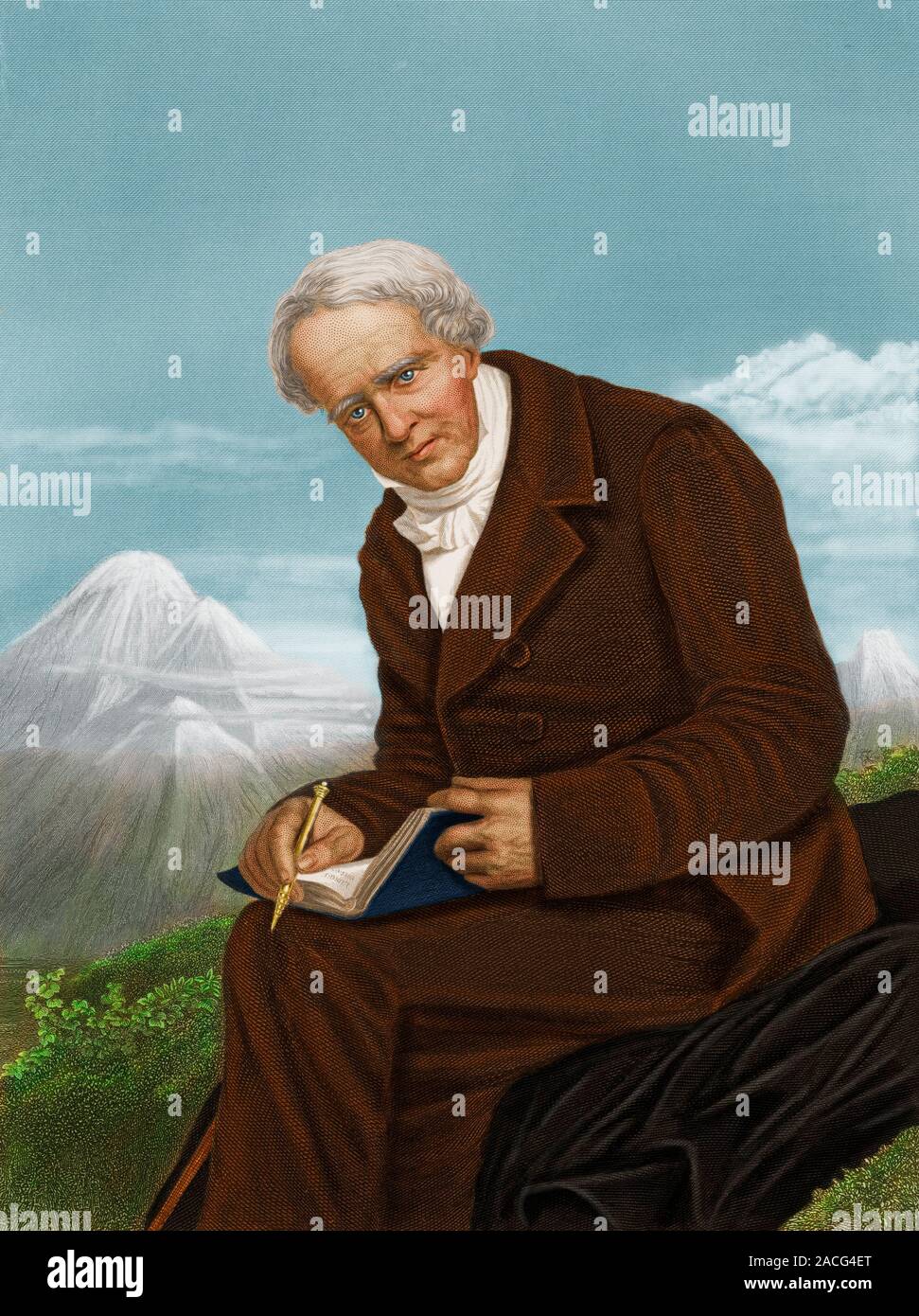 Alexander von Humboldt (1769-1859), German naturalist and geographer ...