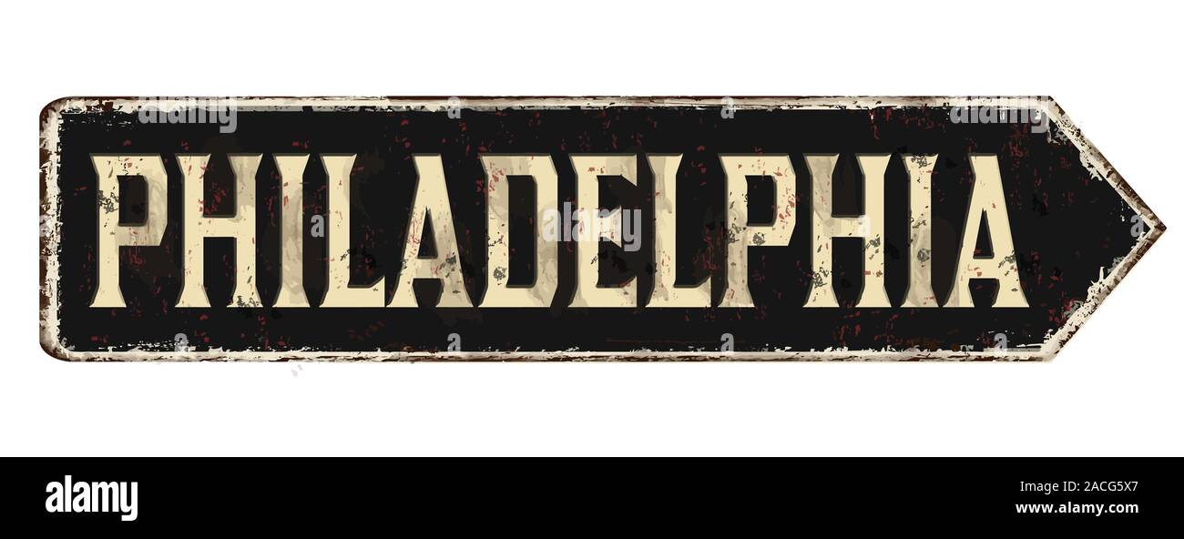 Vintage philadelphia Stock Vector Images - Alamy