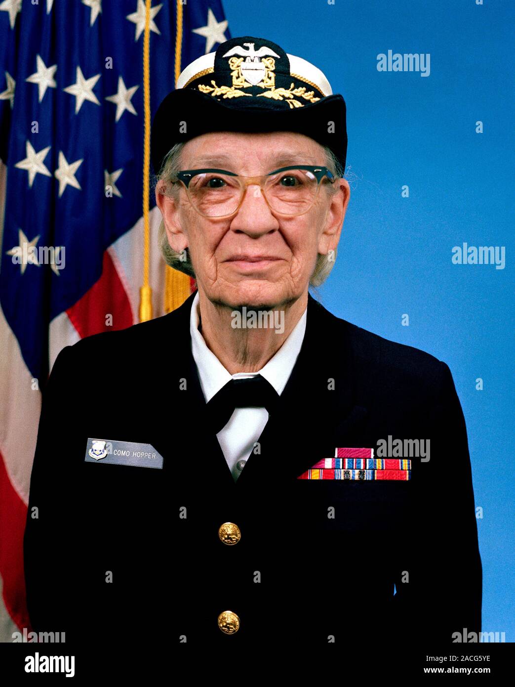 Grace Murray Hopper 1906 1992 American Computer Scientist And Us Navy Rear Admiral Hopper