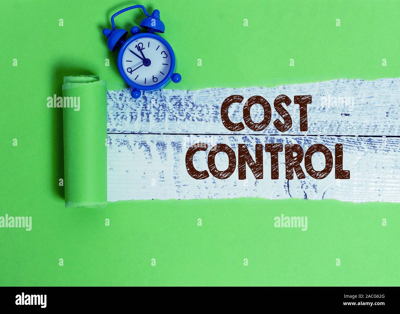 Handwriting text writing Cost Control. Conceptual photo practice of ...