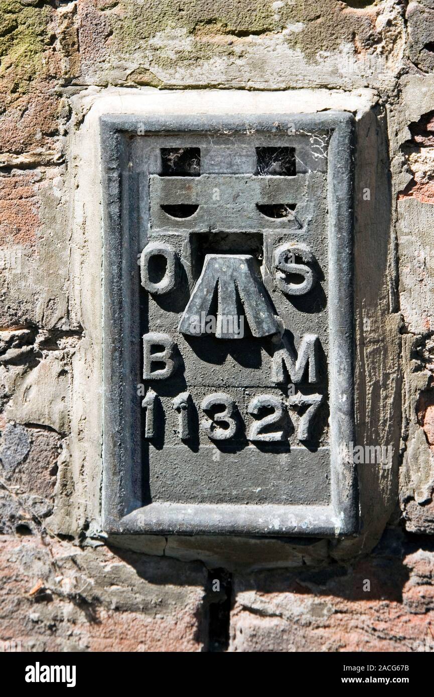 Ordnance Survey (OS) benchmark. OS benchmarks were installed by the ...