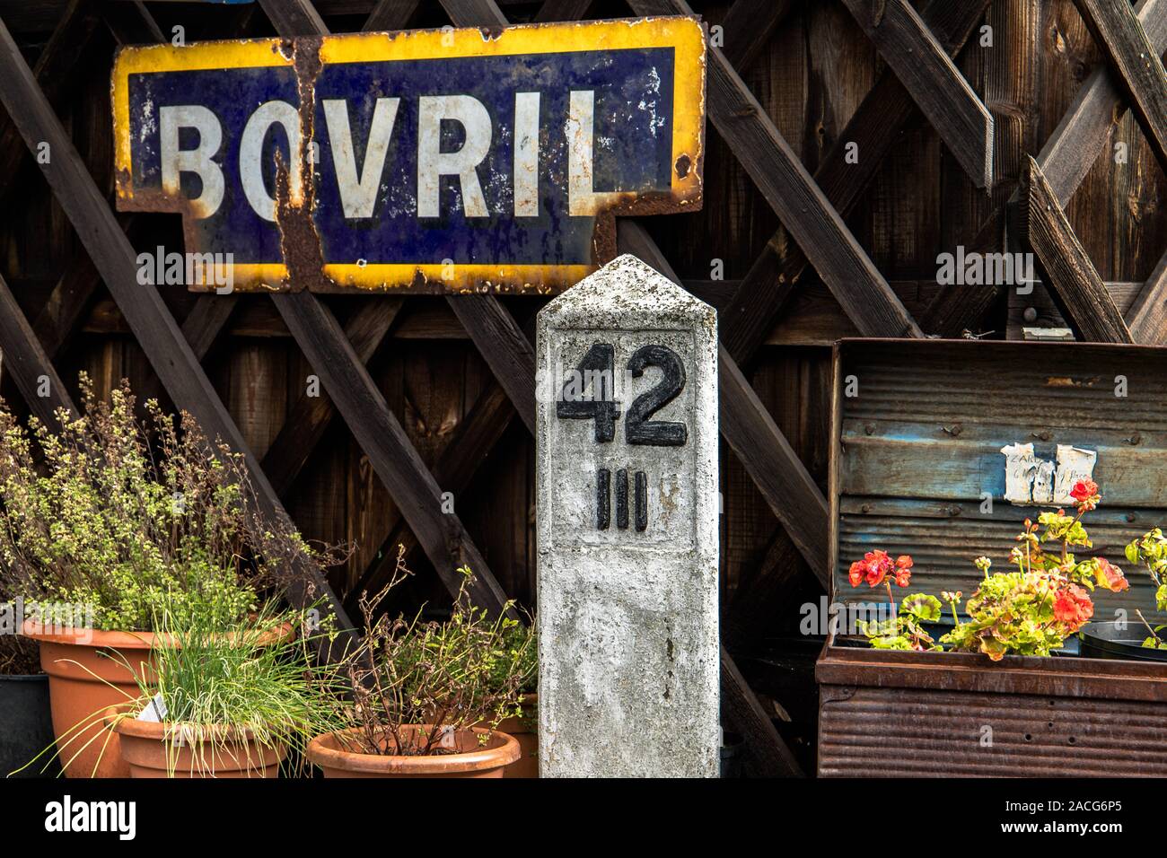 Bovril Sign High Resolution Stock Photography and Images - Alamy