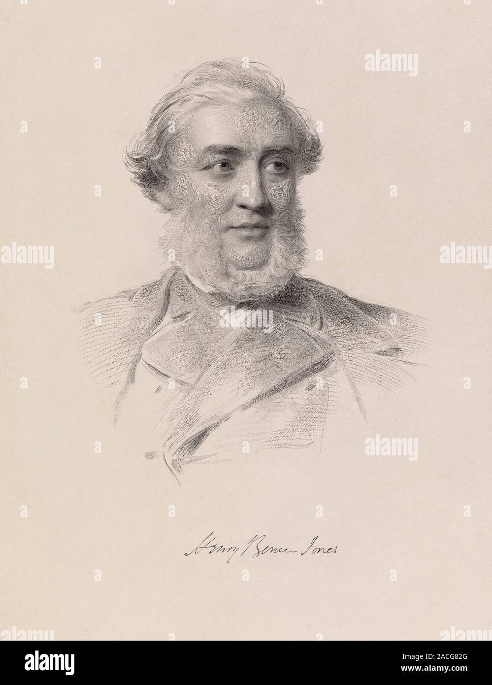Henry Bence Jones (1813-1873), English chemist. Bence Jones was born ...
