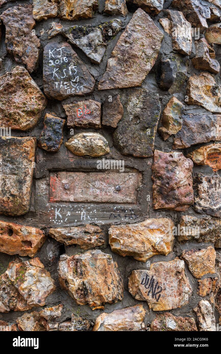 Oklahoma - Kansas - Missouri Tri-Point Marker Stock Photo - Alamy