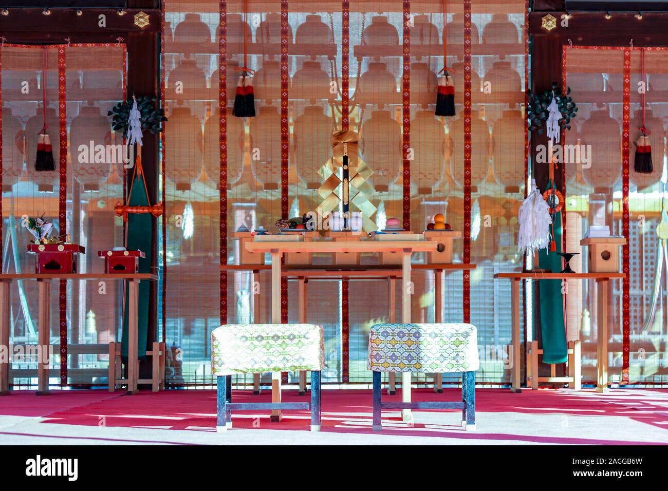 Shintoist altar hi-res stock photography and images - Alamy