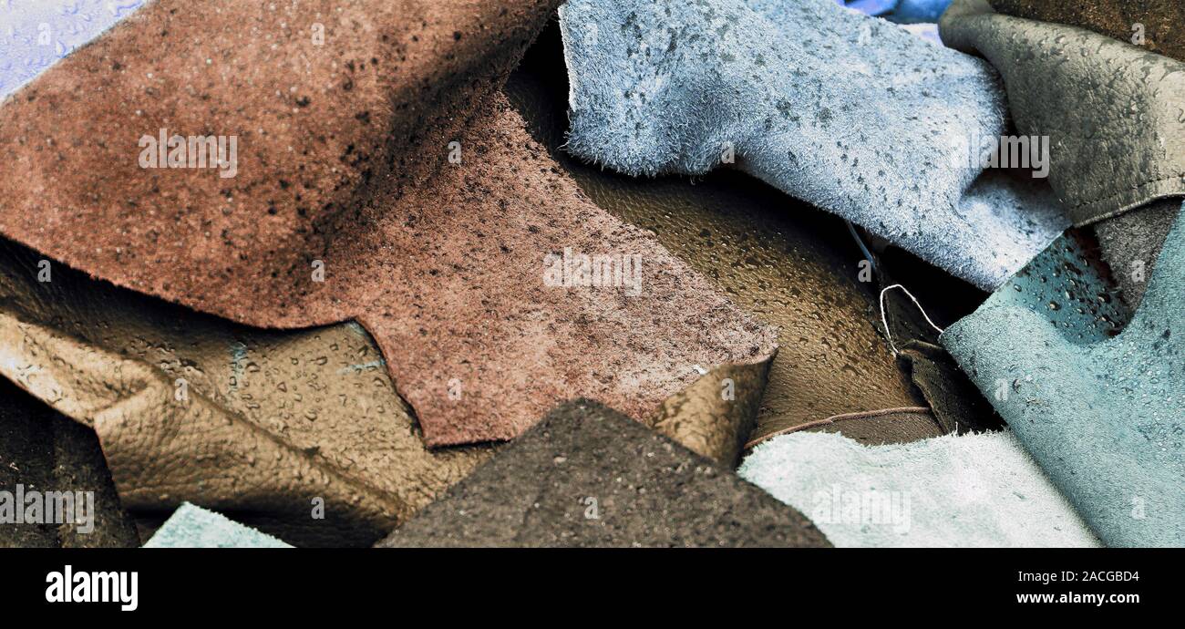 Detailed view on fabrics and textile surfaces and texture in different ...