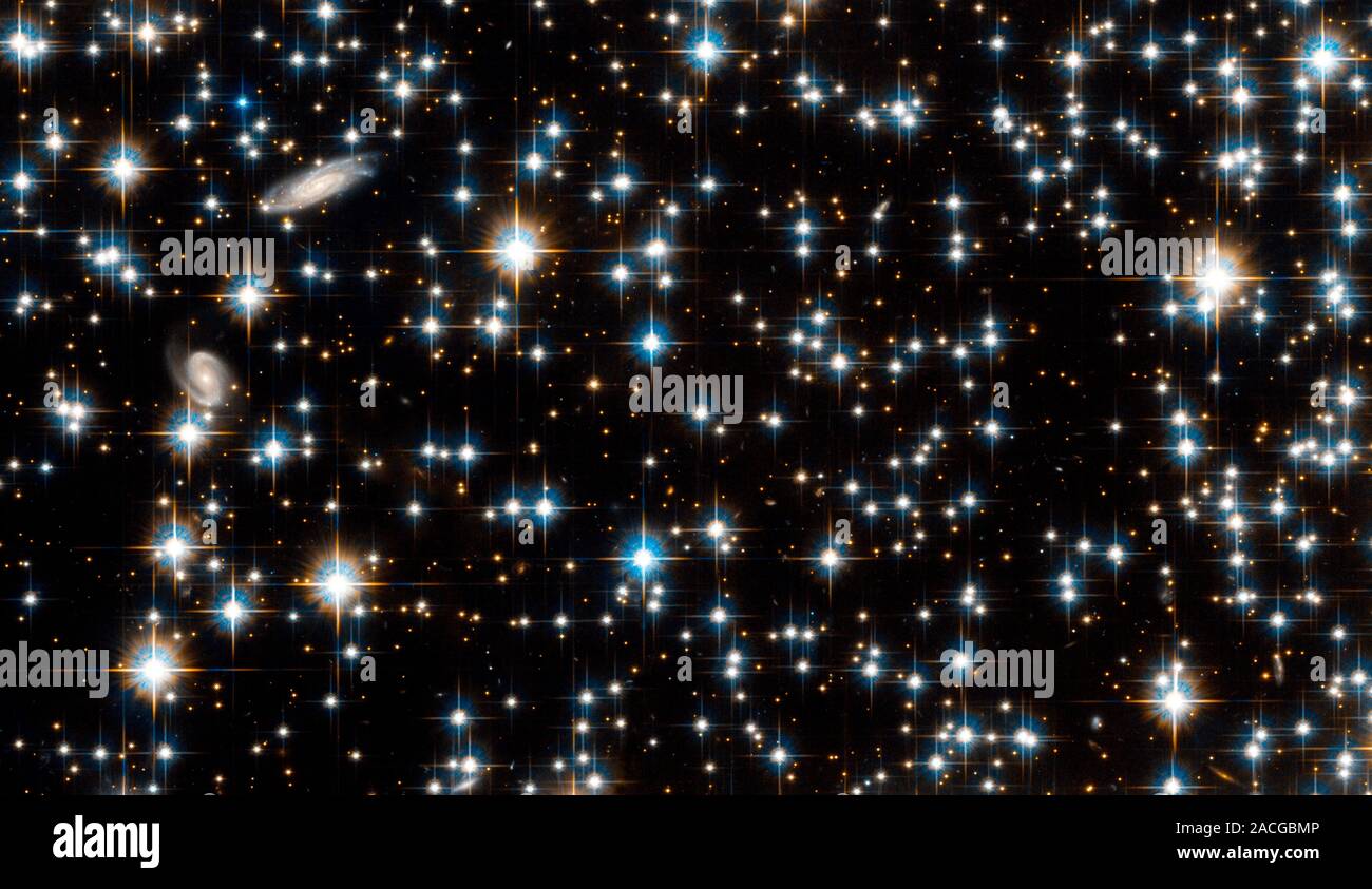 Open star cluster NGC 6791, Hubble Space Telescope image. The stars ...
