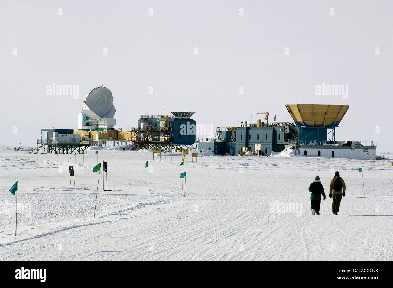 Amundsen-Scott South Pole Station. Buildings of the Amundsen-Scott ...