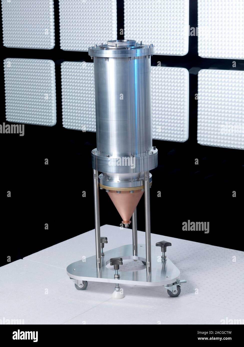 Wireless antenna equipment testing. This test is being carried out in ...