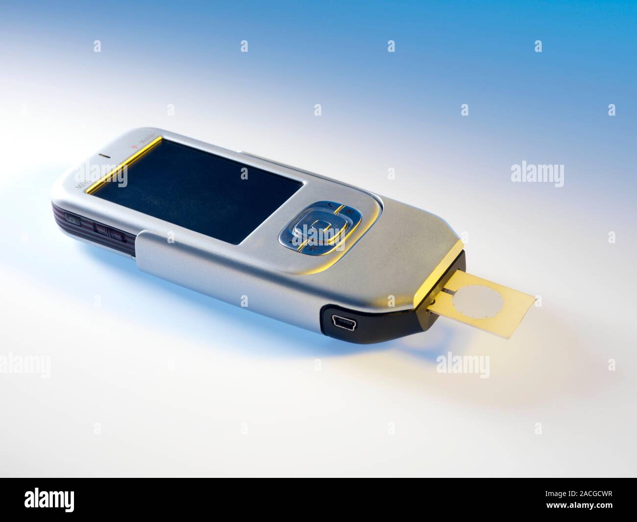 Mobile phone testing experiment. Photographed at the National Physical ...