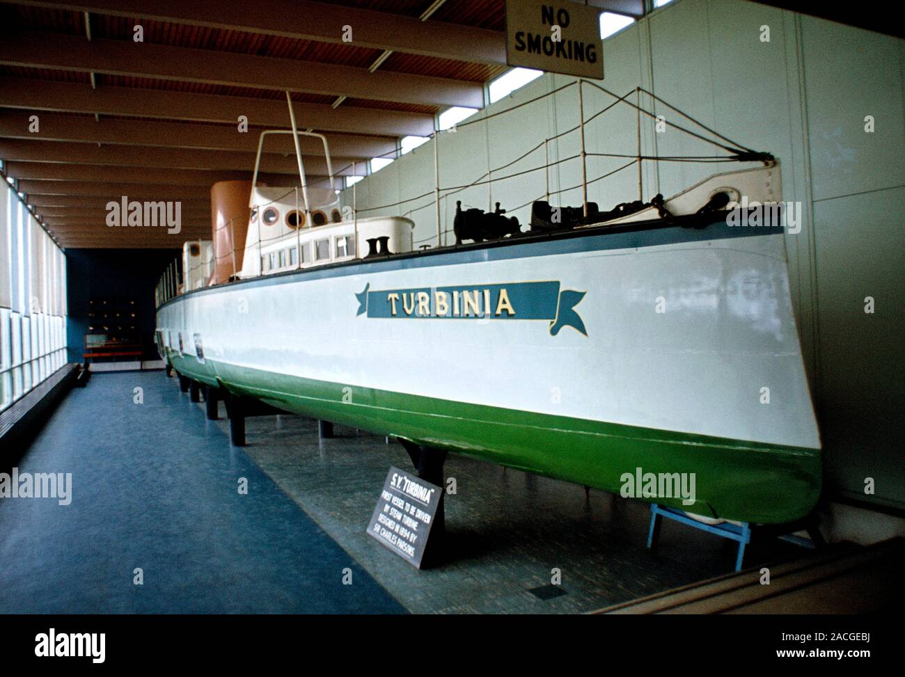 SS Turbinia. The SS Turbinia, launched in 1894, was the first ship to ...