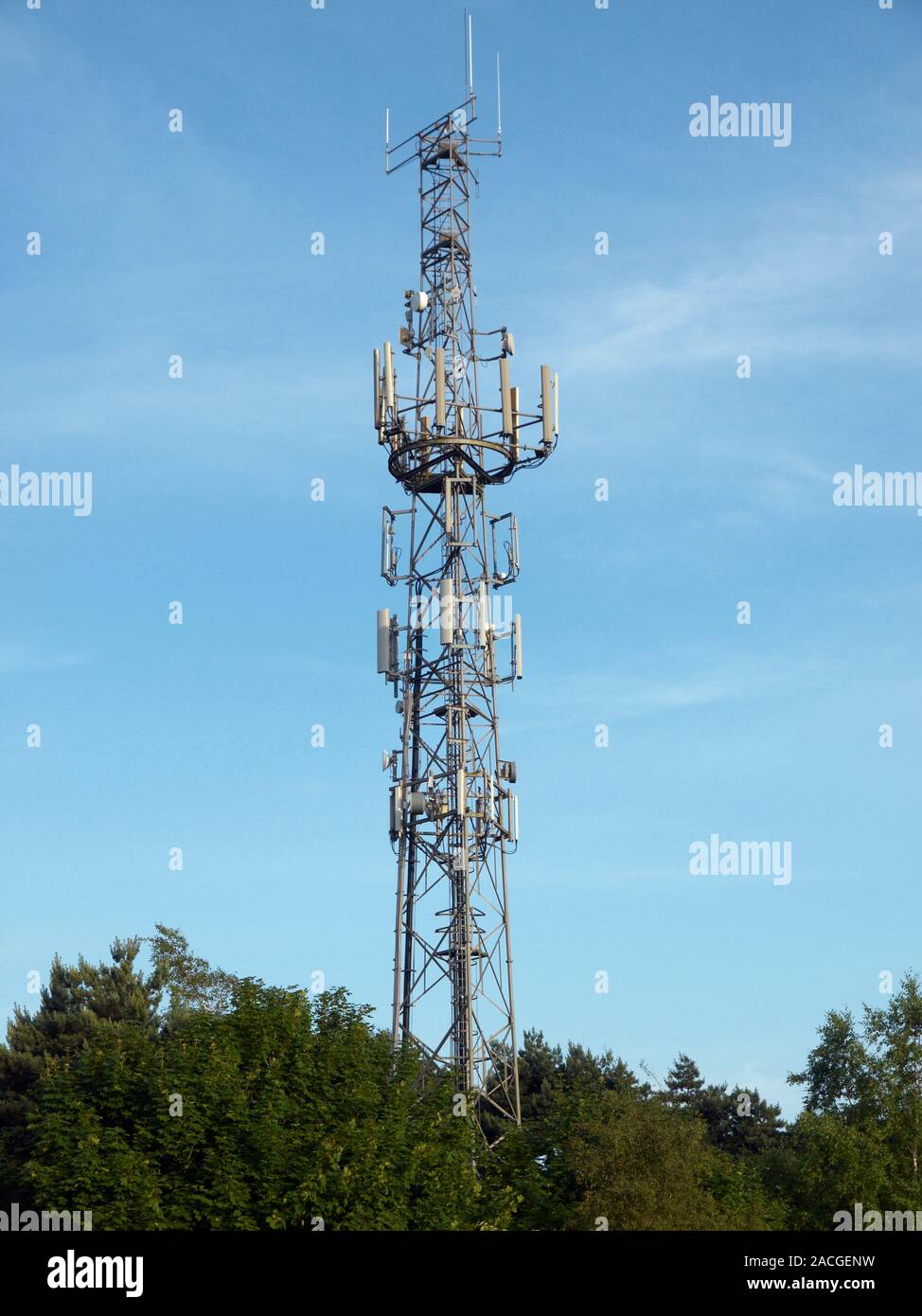 A communication mast Stock Photo - Alamy