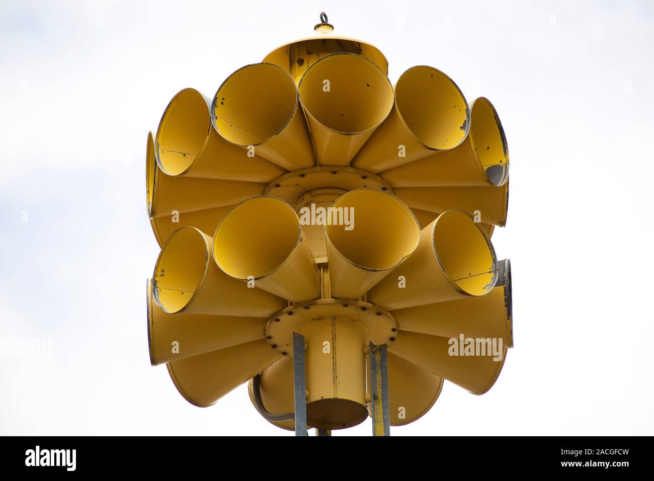 Torando sire. Siren used to warn the public of an approaching tornado ...