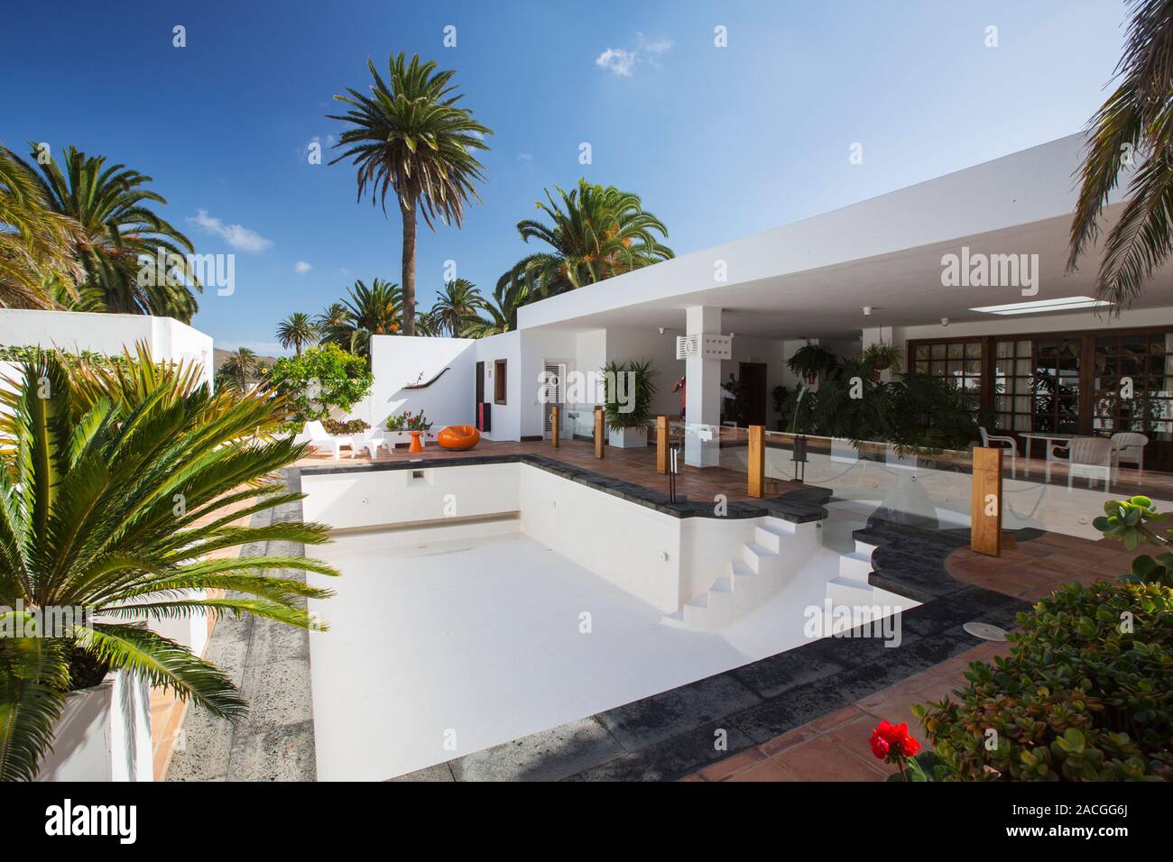 Cesar Manrique's house in Haria on Lanzarote, Canary Islands Stock ...