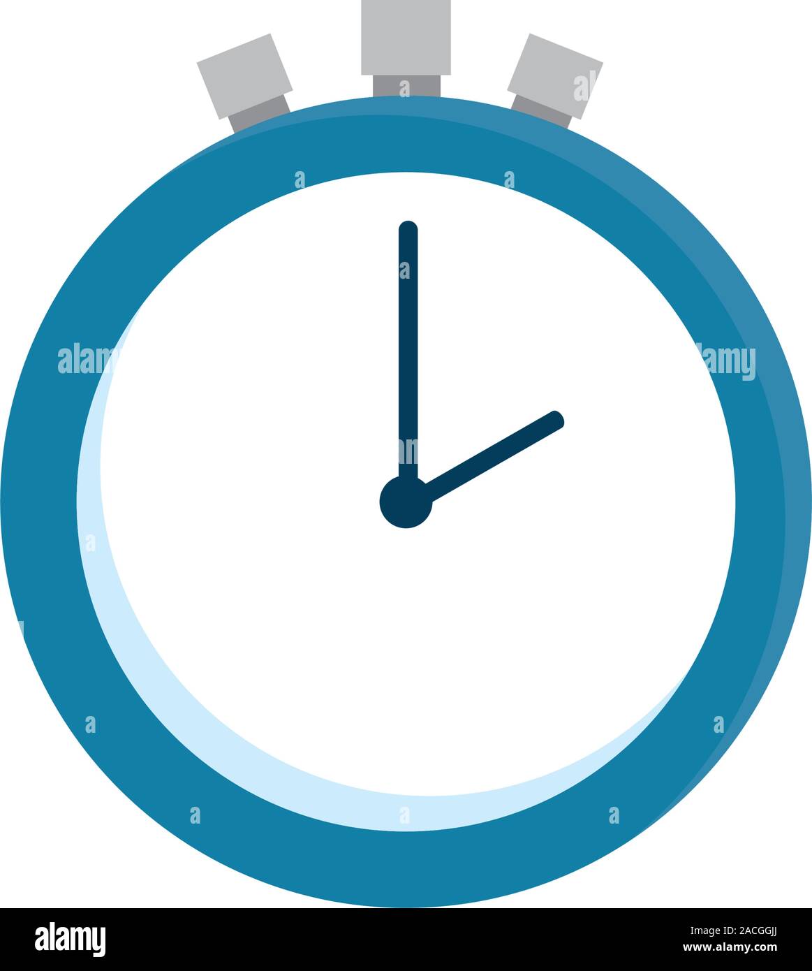 chronometer time equipment isolated icon Stock Vector Image & Art - Alamy