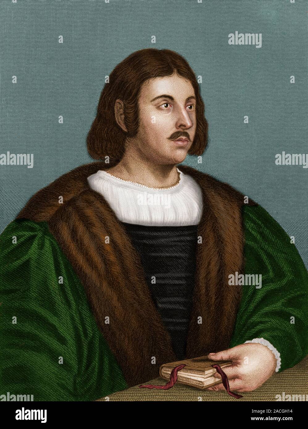 Giovanni Boccaccio (1313-1375), Italian poet, author and Renaissance ...