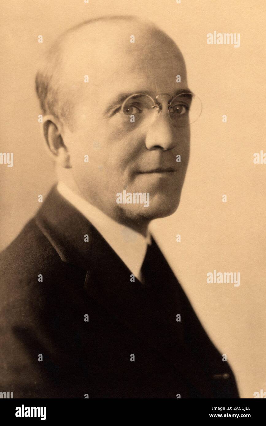 Oswald Theodore Avery (1877-1955), US molecular biologist. Avery was ...